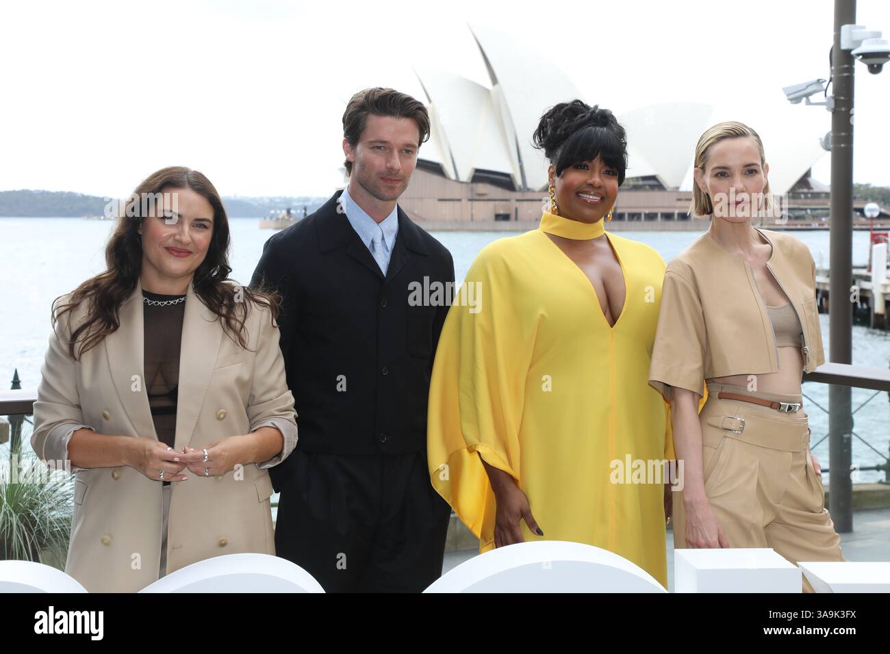 Sydney, Australia. 31st March 2025. Cast members of HBO hit series The ...
