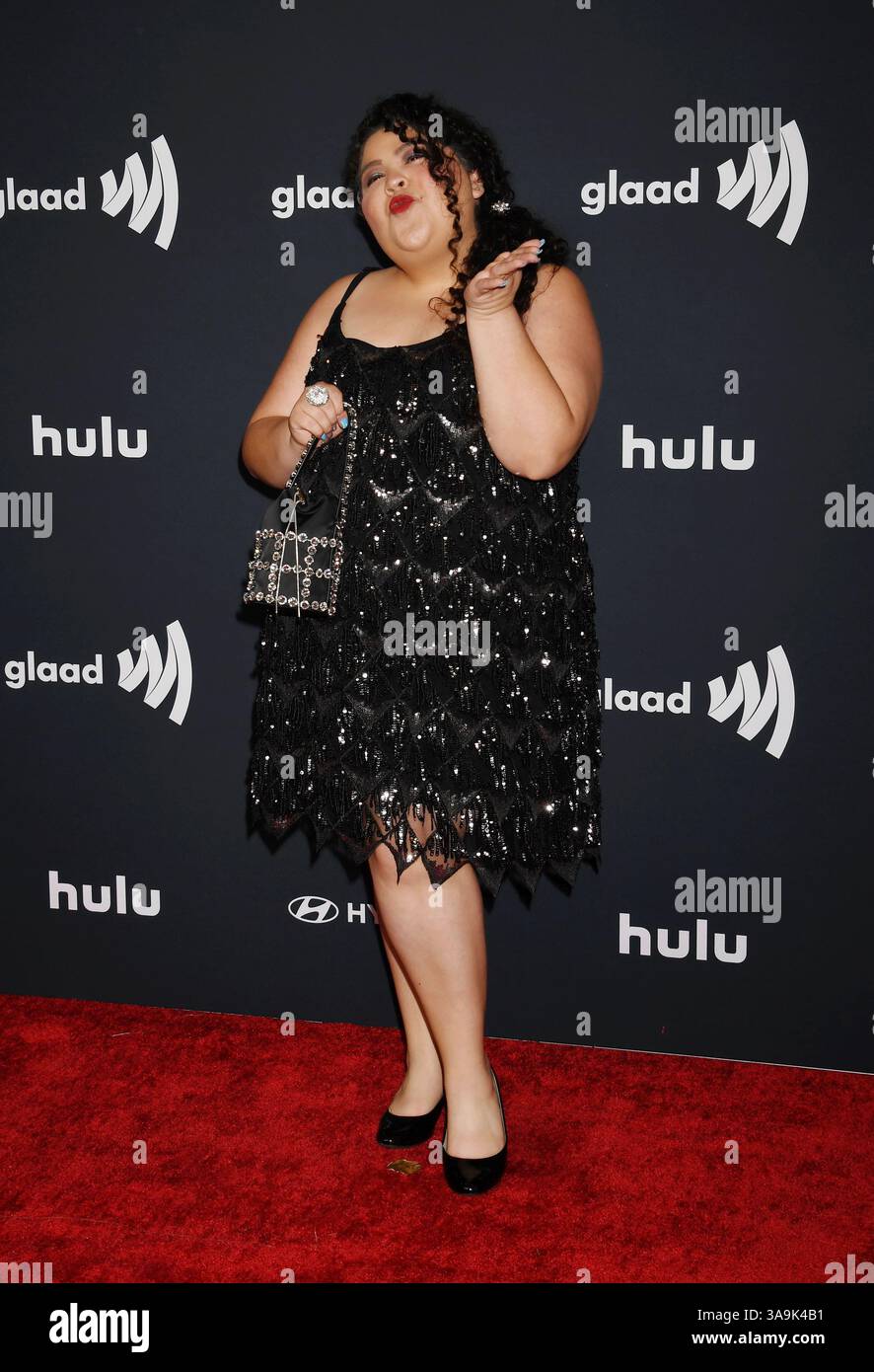 BEVERLY HILLS, CALIFORNIA - MARCH 27: Raini Rodriguez attends the 36th Annual GLAAD Media Awards ...