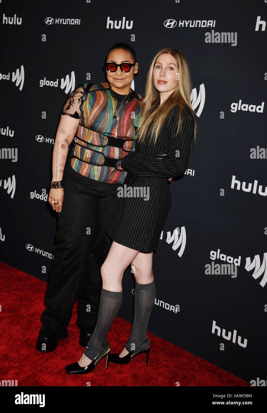 BEVERLY HILLS, CALIFORNIA - MARCH 27: Raven-Symoné and Miranda Pearman ...