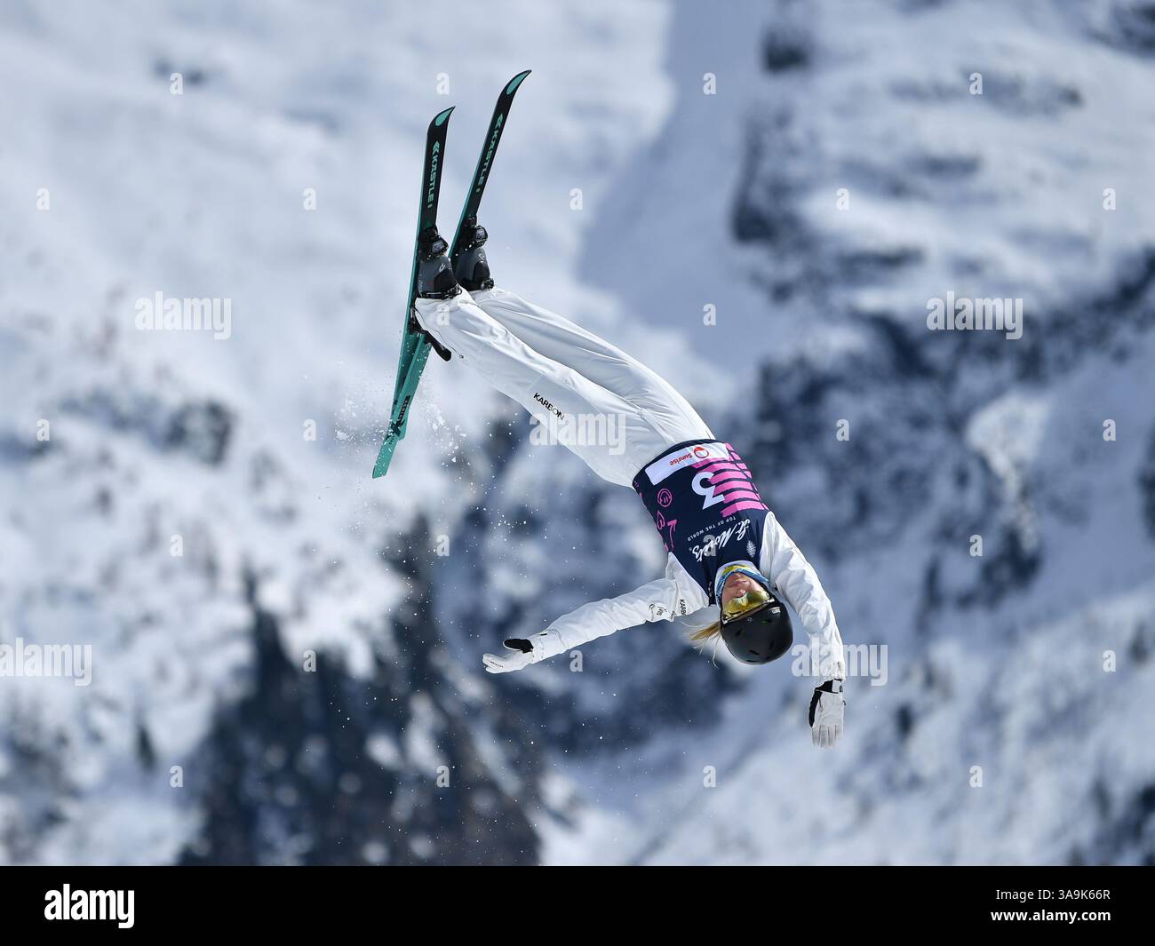 St. Moritz, Switzerland. 30th Mar, 2025. Danielle Scott of Australia ...