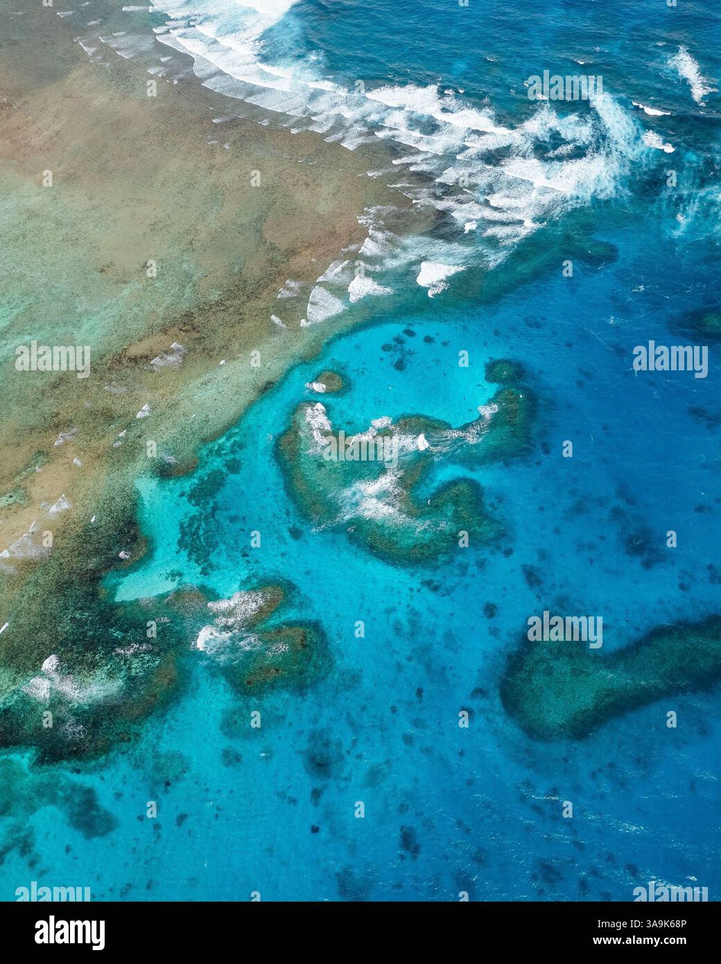 Stunning Aerial View of Abstract Ocean Patterns – A Mesmerizing Display ...