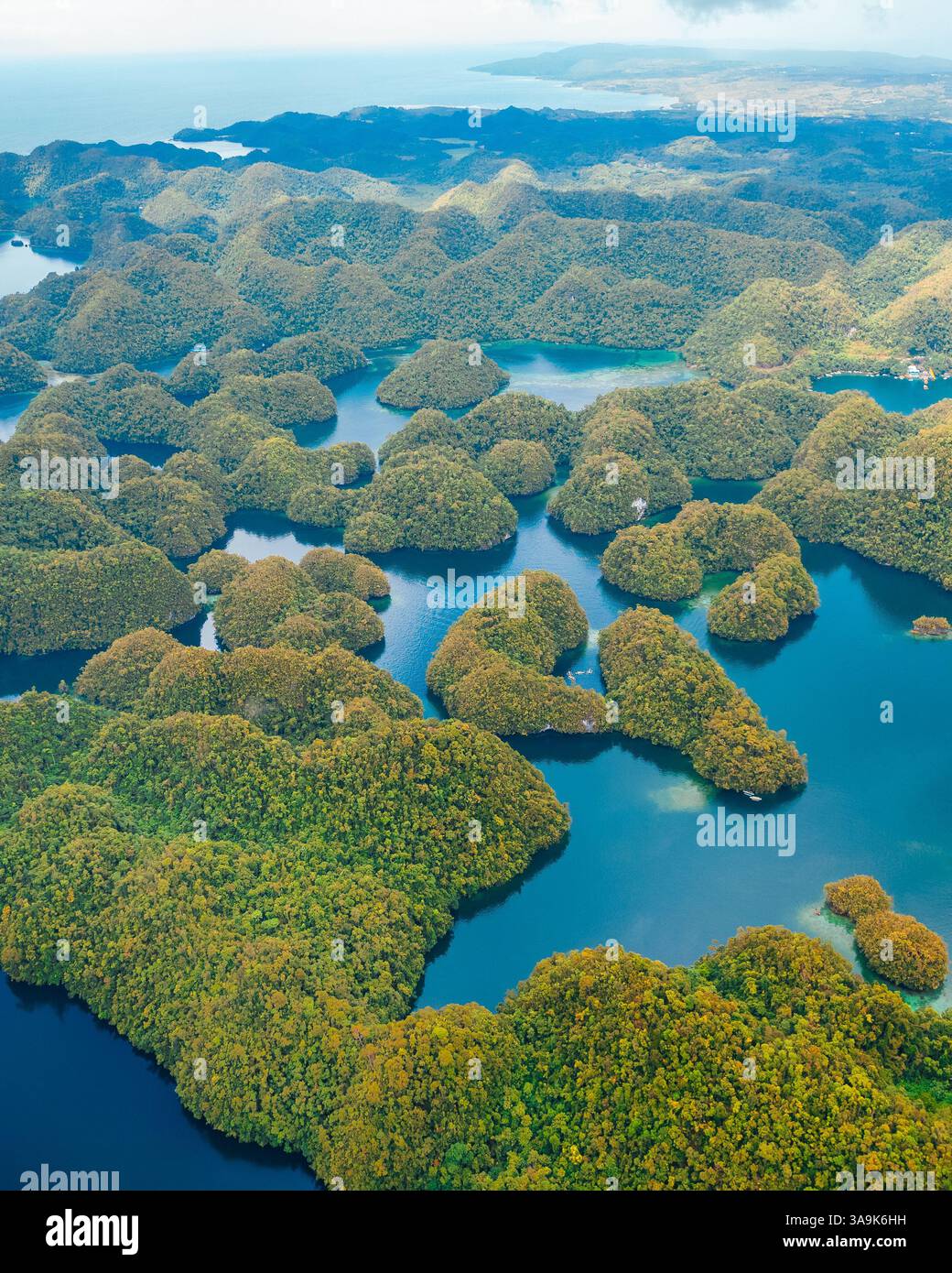 Breathtaking Aerial View of Sohoton Cove – A Hidden Paradise of Lush ...