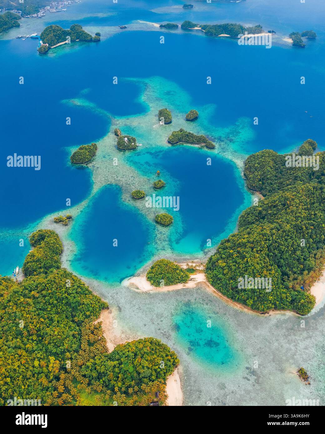 Breathtaking Aerial View of Sohoton Cove – A Hidden Paradise of Lush ...