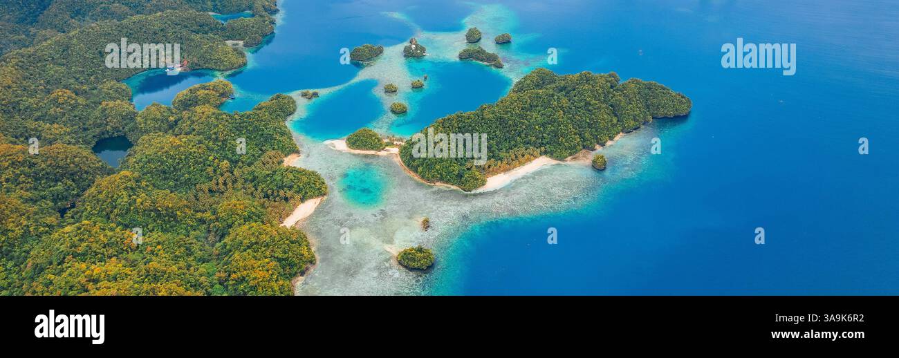 Breathtaking Aerial View of Sohoton Cove – A Hidden Paradise of Lush ...