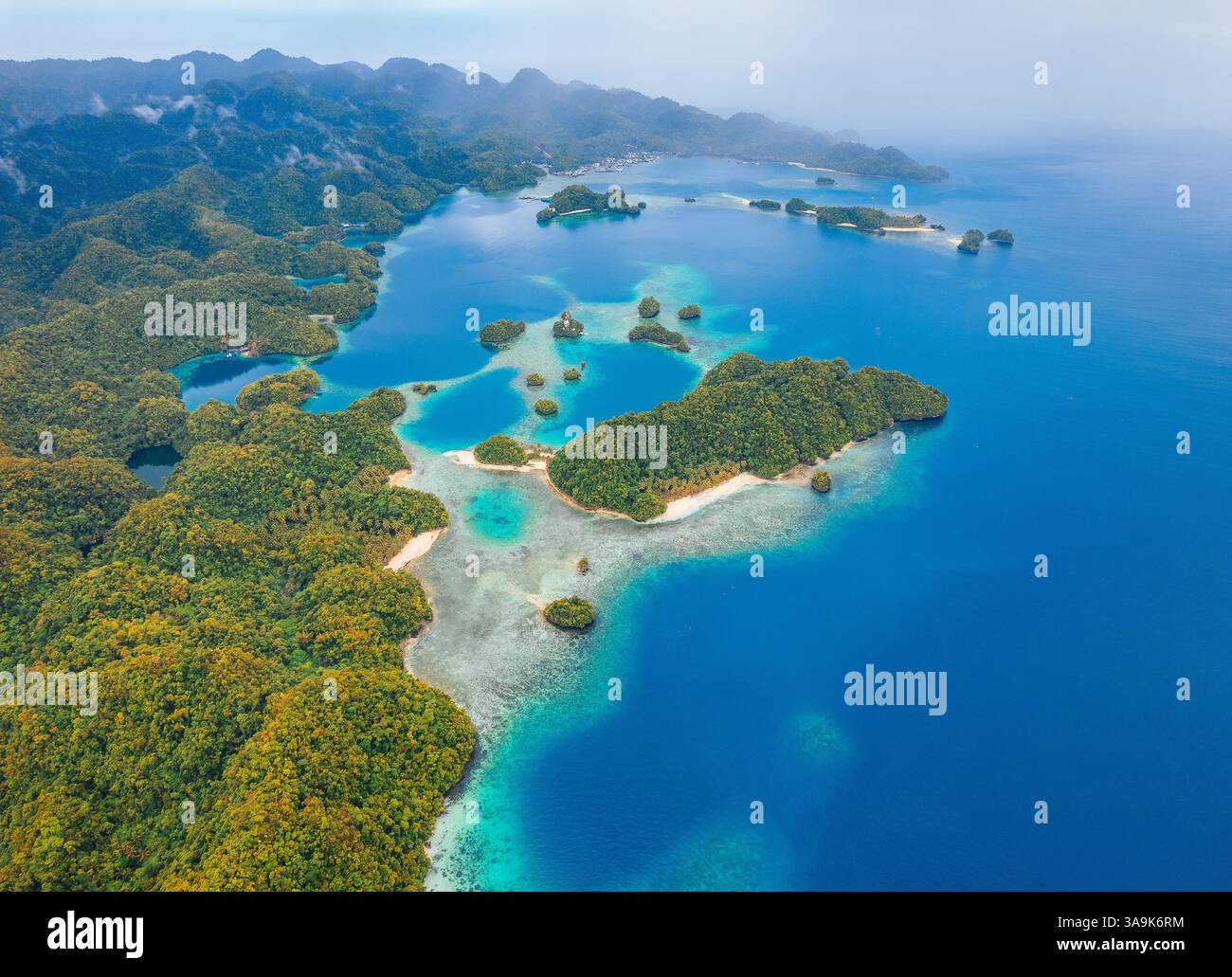 Breathtaking Aerial View of Sohoton Cove – A Hidden Paradise of Lush ...