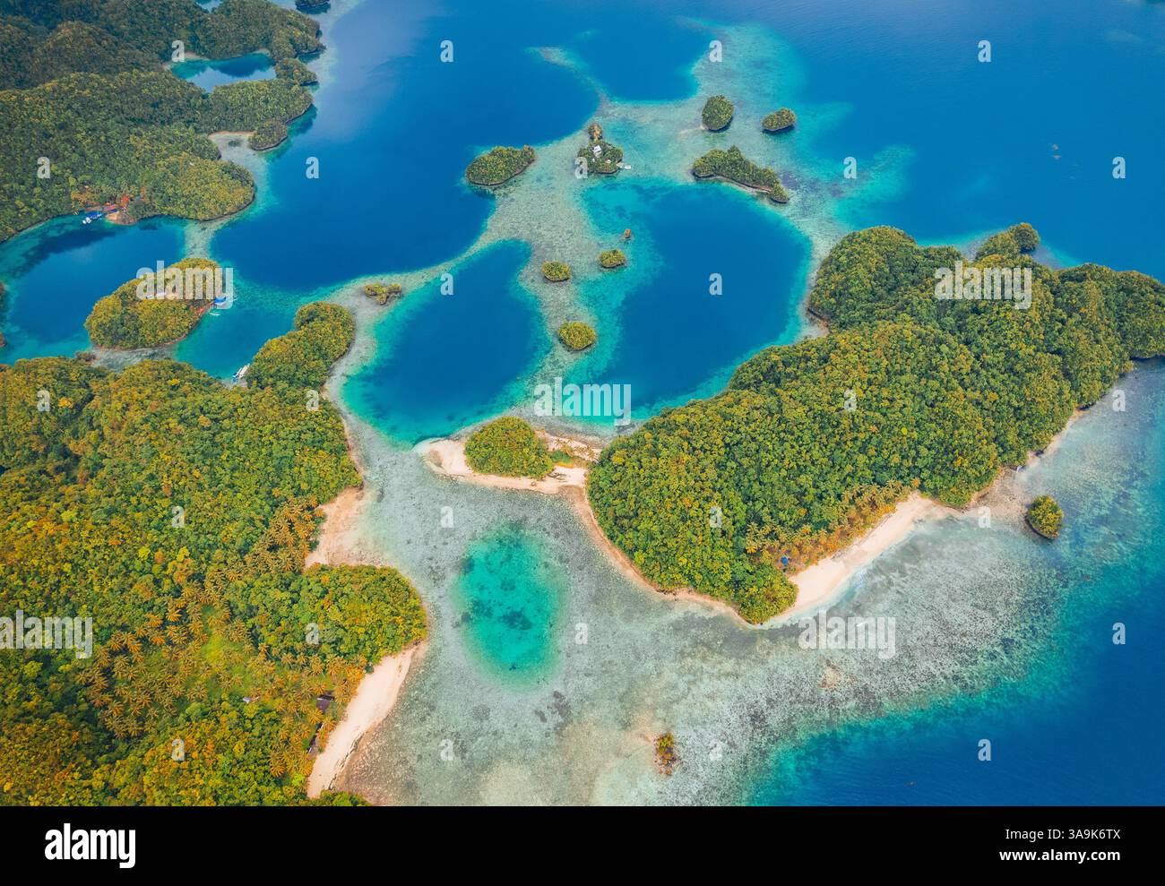 Breathtaking Aerial View of Sohoton Cove – A Hidden Paradise of Lush ...