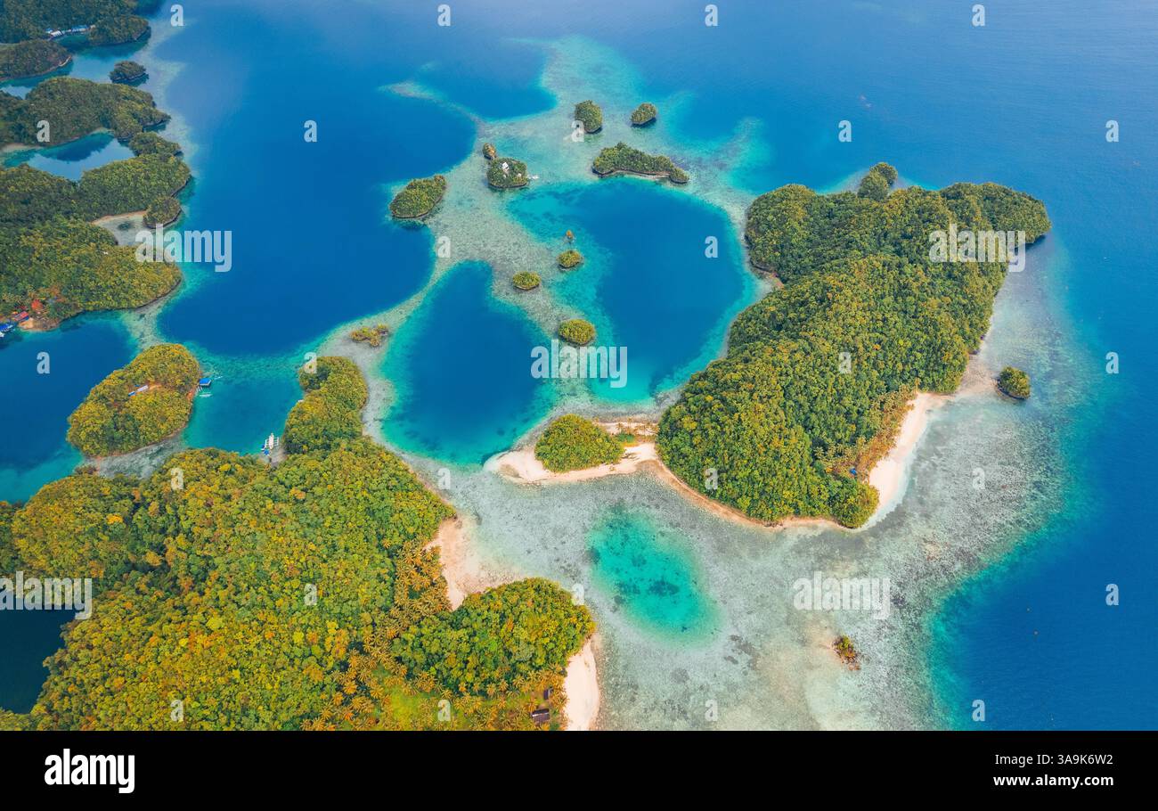 Breathtaking Aerial View of Sohoton Cove – A Hidden Paradise of Lush ...