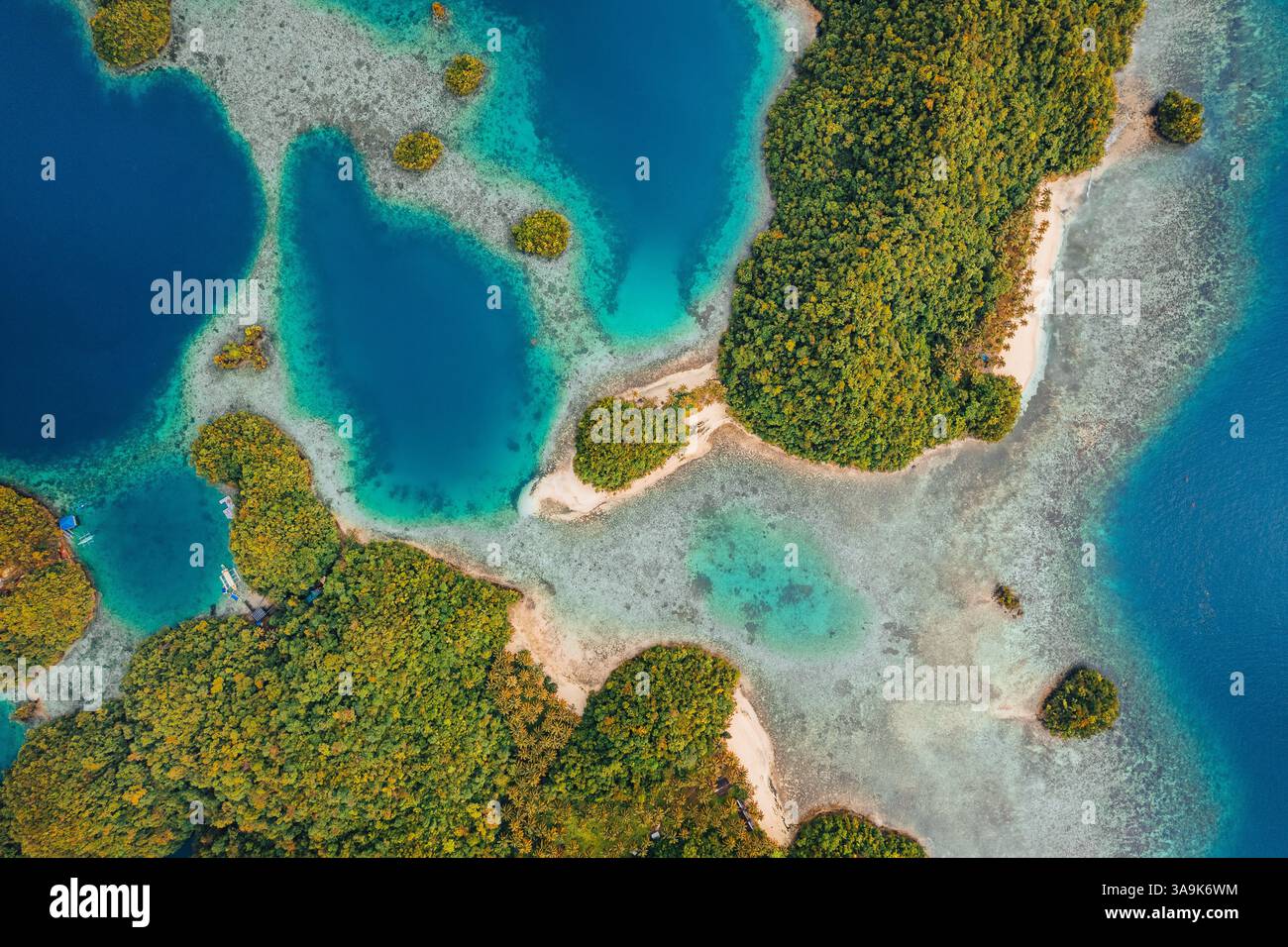 Breathtaking Aerial View of Sohoton Cove – A Hidden Paradise of Lush ...