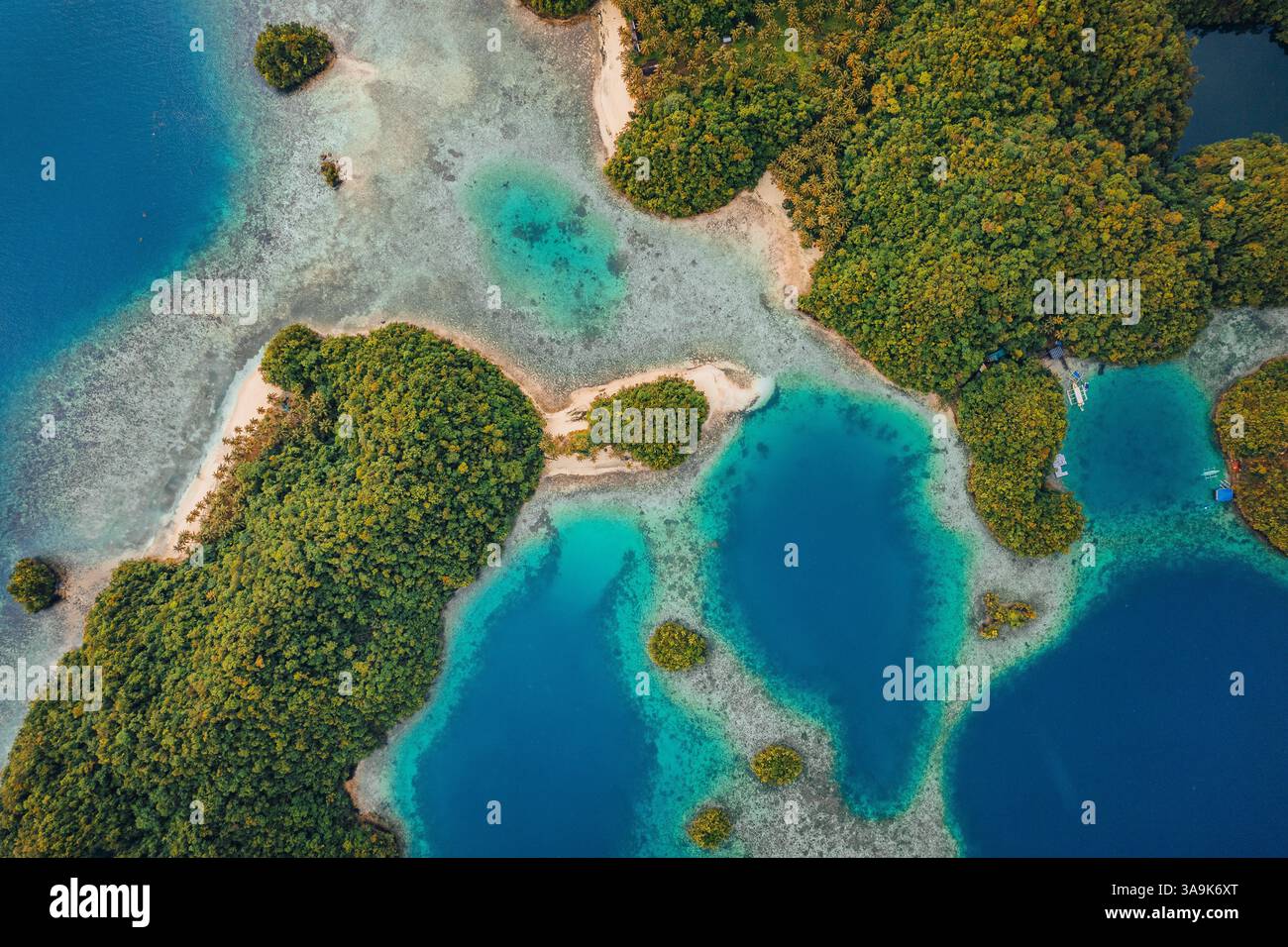 Breathtaking Aerial View of Sohoton Cove – A Hidden Paradise of Lush ...