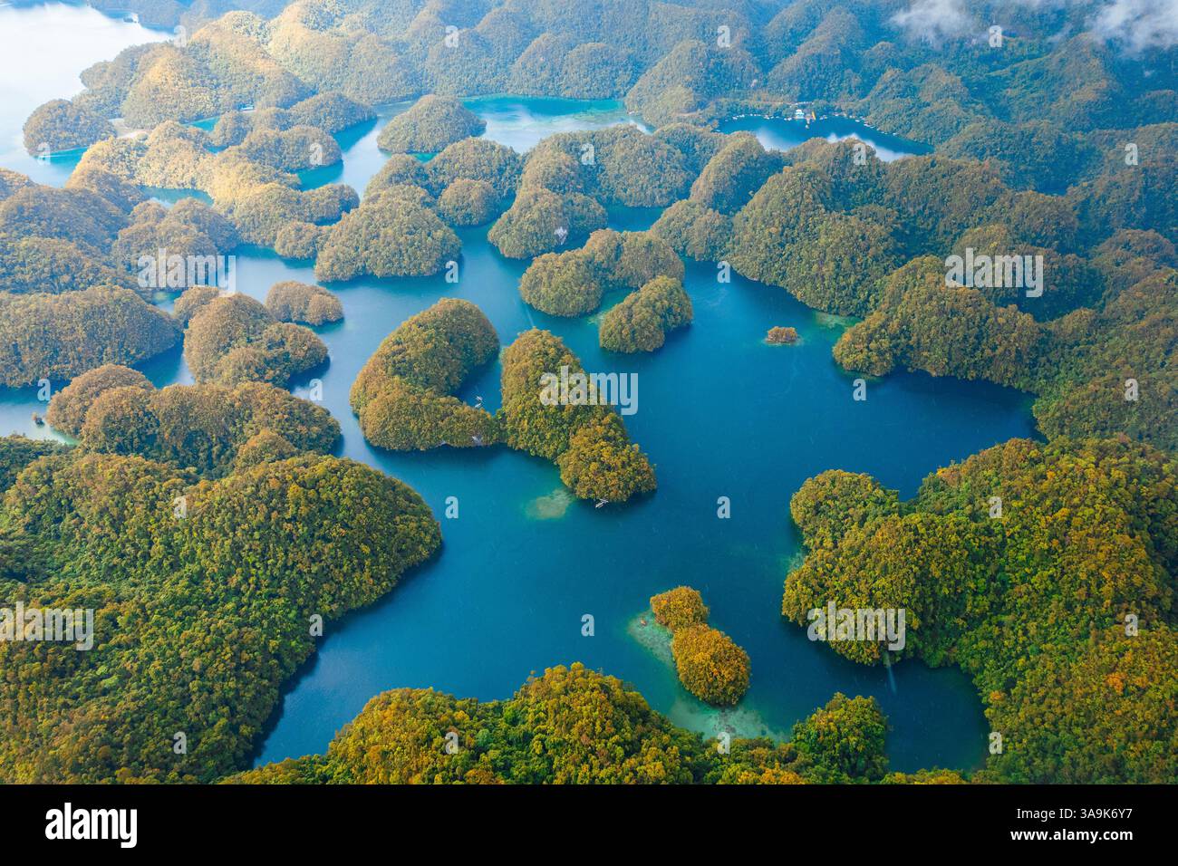 Breathtaking Aerial View of Sohoton Cove – A Hidden Paradise of Lush ...