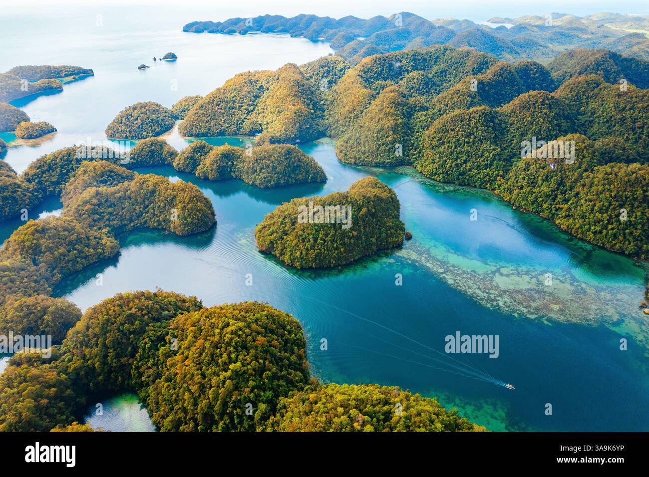 Breathtaking Aerial View of Sohoton Cove – A Hidden Paradise of Lush ...