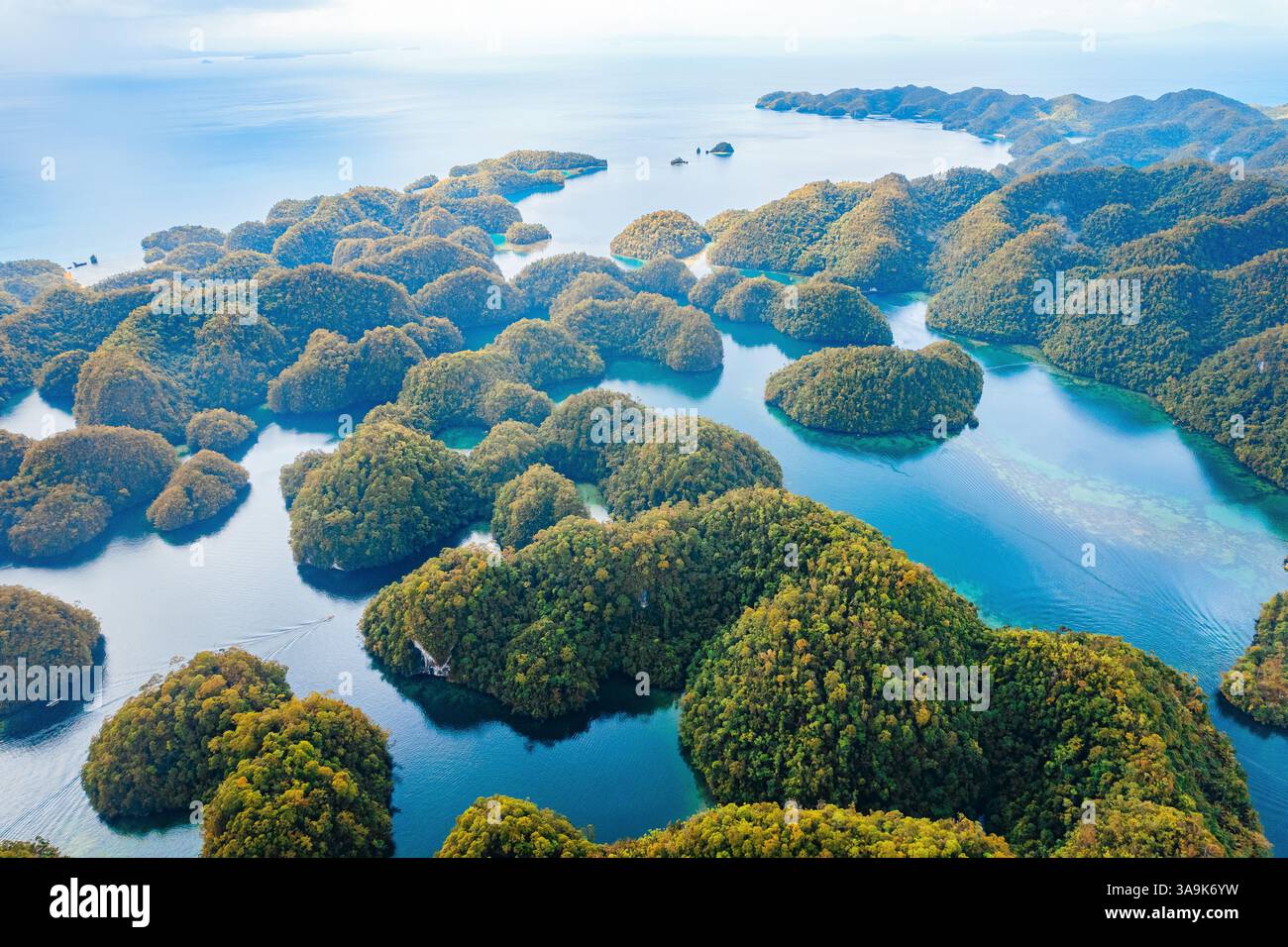 Breathtaking Aerial View of Sohoton Cove – A Hidden Paradise of Lush ...