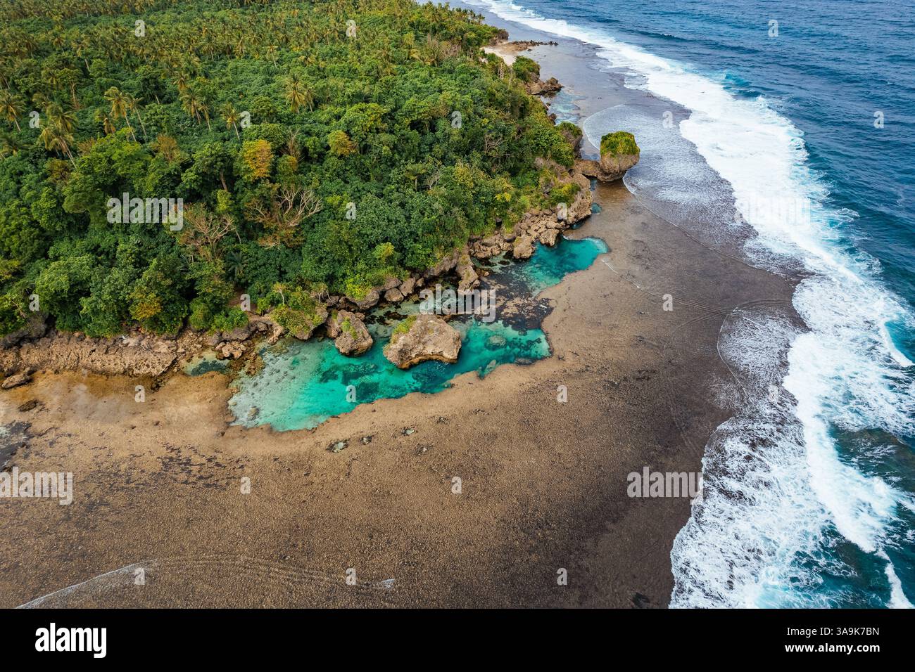 Breathtaking Aerial View of Sohoton Cove – A Hidden Paradise of Lush ...