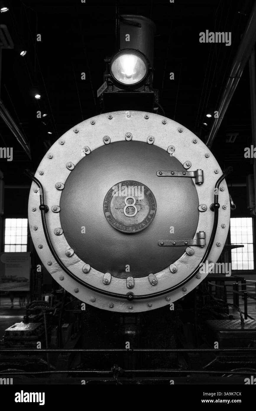 Historic Train Engine Stock Photo - Alamy