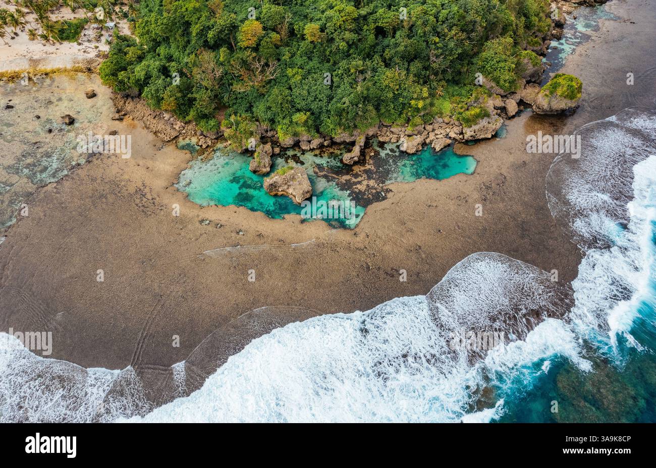 Breathtaking Aerial View of Sohoton Cove – A Hidden Paradise of Lush ...
