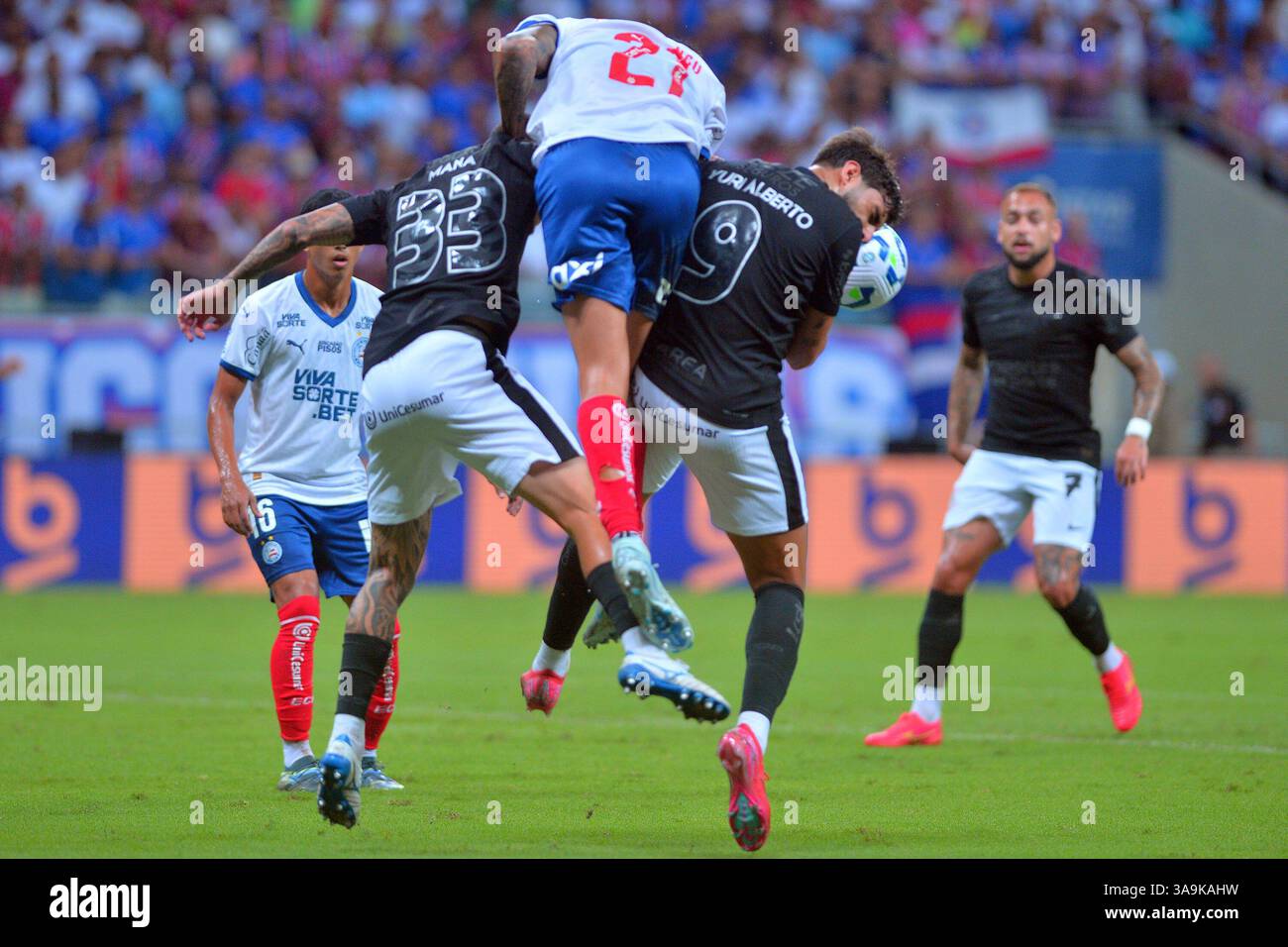BA - SALVADOR - 03/30/2025 - BRAZILIAN A 2025, BAHIA x CORINTHIANS ...