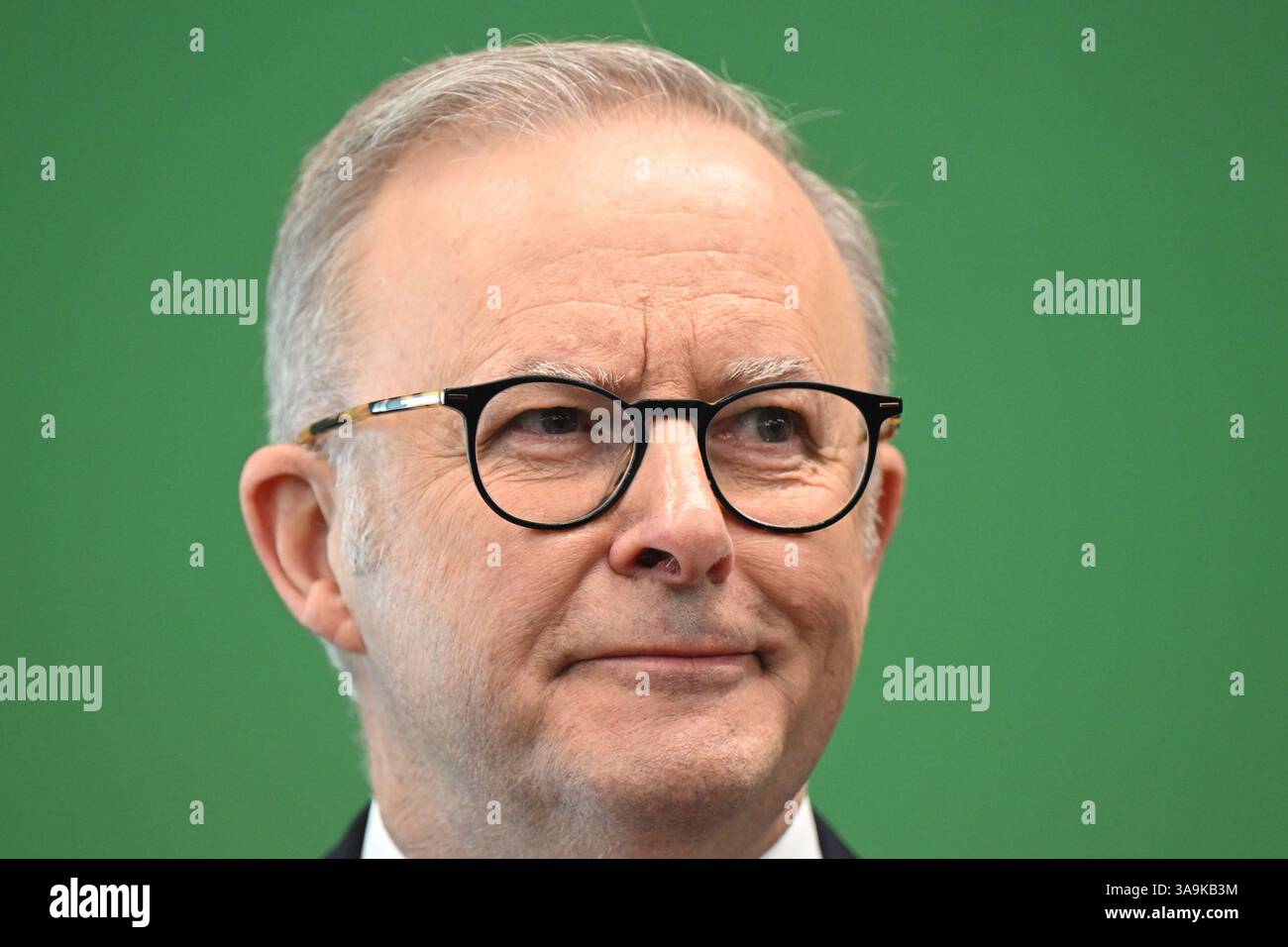 Perth, Australia. 31st Mar, 2025. Australian Prime Minister Anthony ...