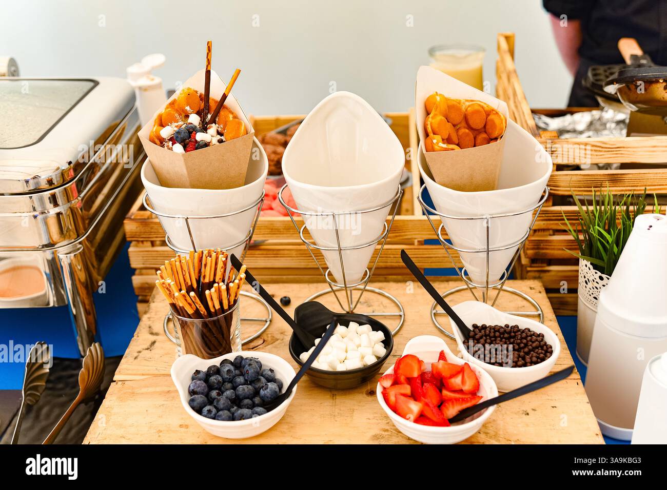 Buffetsetup hi-res stock photography and images - Alamy