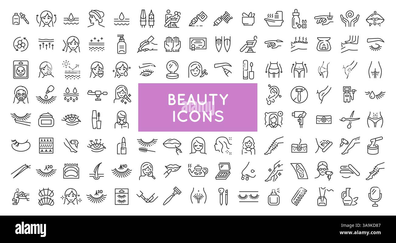 Beauty beautify Stock Vector Images - Alamy