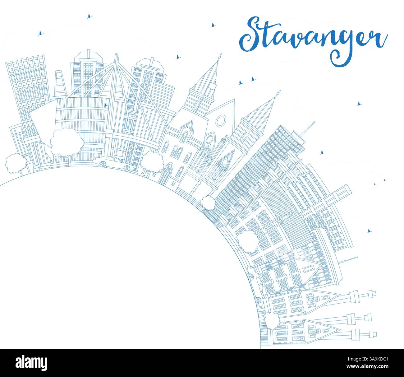 Stavanger norway street art Stock Vector Images - Alamy