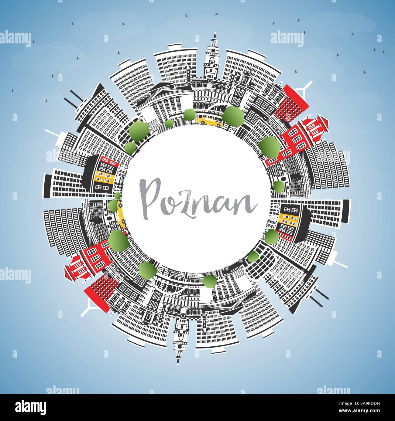 Panorama market Stock Vector Images - Alamy