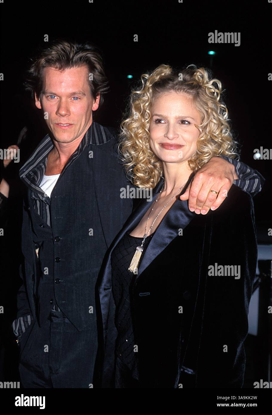 Nov 15, 1997; Los Angeles, CA, USA; Actor KEVIN BACON and wife KYRA ...