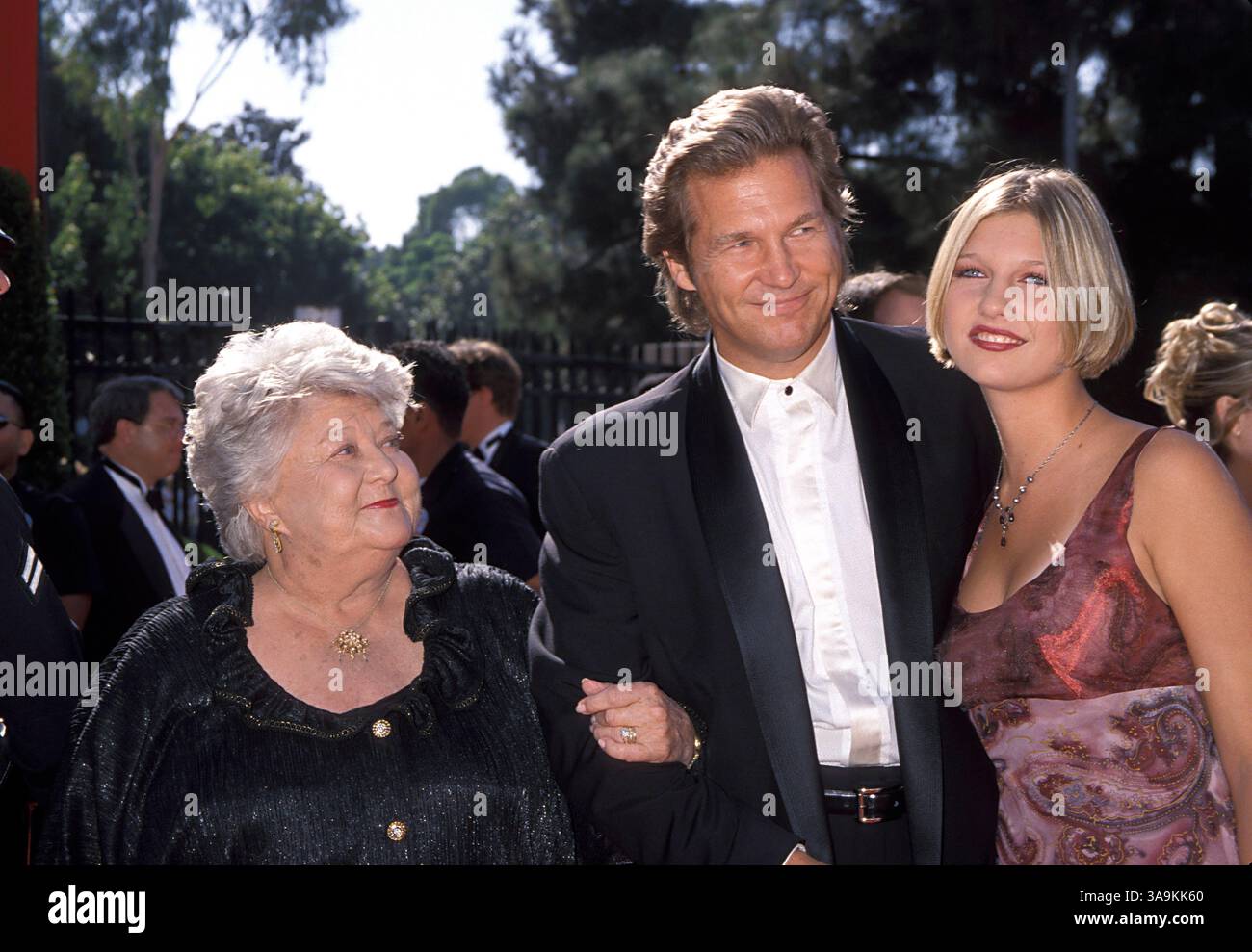 Sep 13, 1998; Los Angeles, CA, USA; Actor JEFF BRIDGES, his wife SUSAN ...
