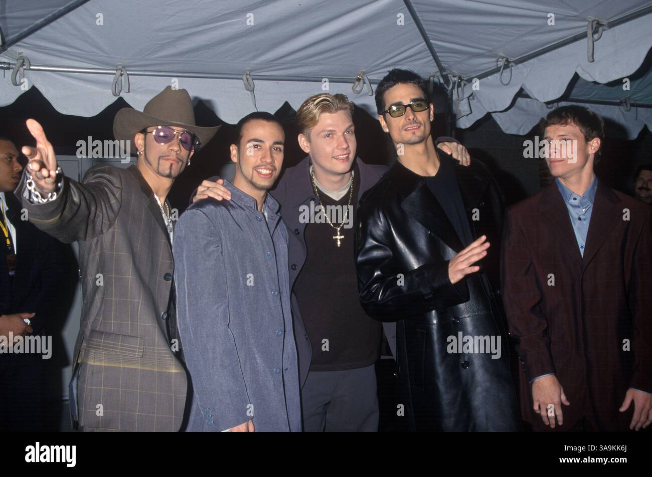 Dec 07, 1998; Las Vegas, NV, USA; BACKSTREET BOYS at the 1998 Billboard ...