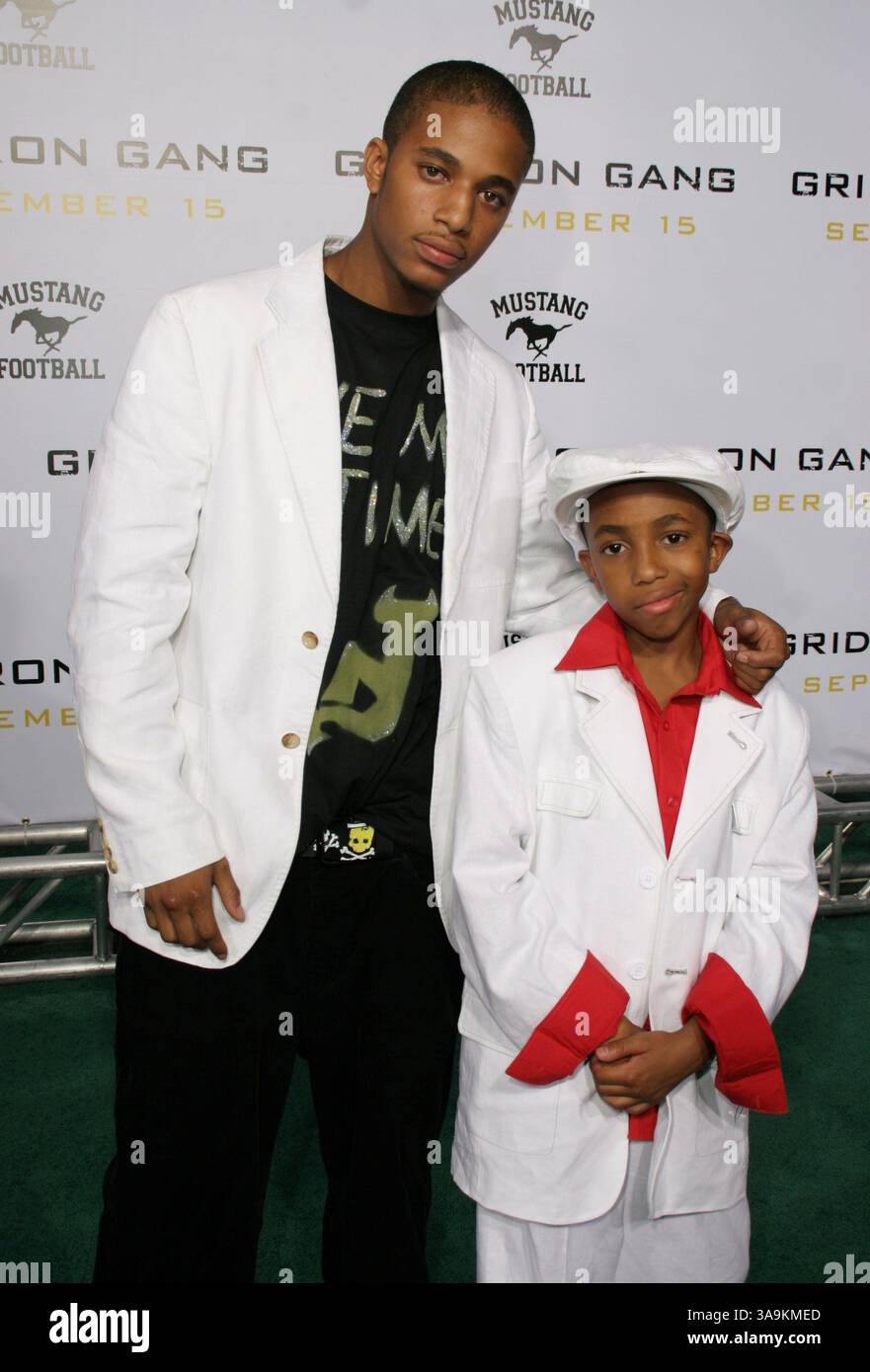 Sep 05, 2006; Los Angeles, CA, USA; JADE YORKER (L) and brother IVORY ...