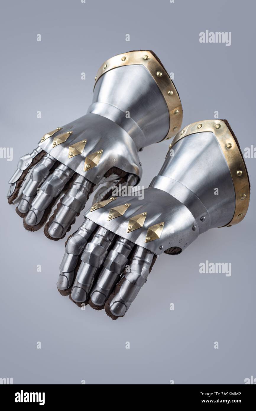 Gothic gauntlets hi-res stock photography and images - Alamy