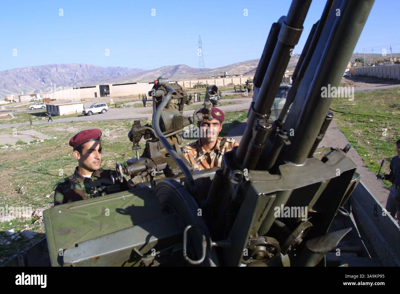 Sep 07, 2006; IRAQ; The Training exercises, northern Iraq. The Kurds of ...