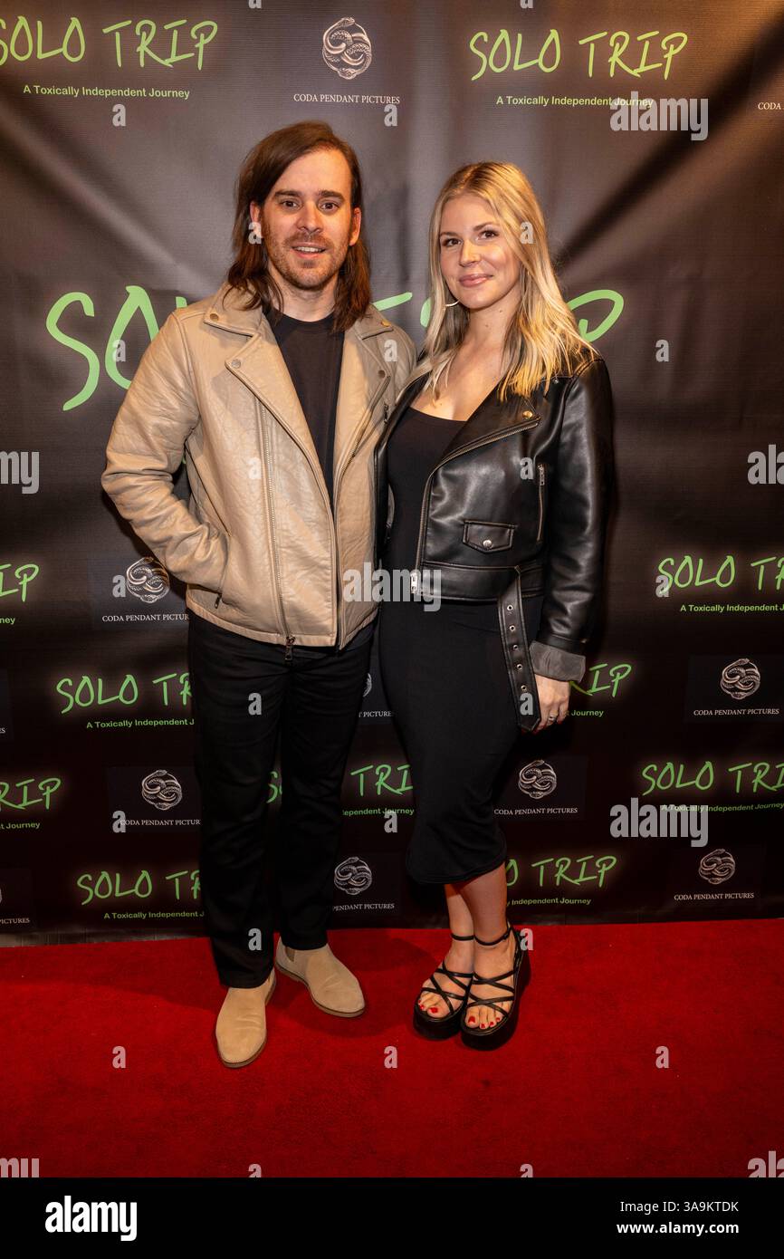 Los Angeles, United States. 29th Mar, 2025. Jake Germany, Hope Germany ...