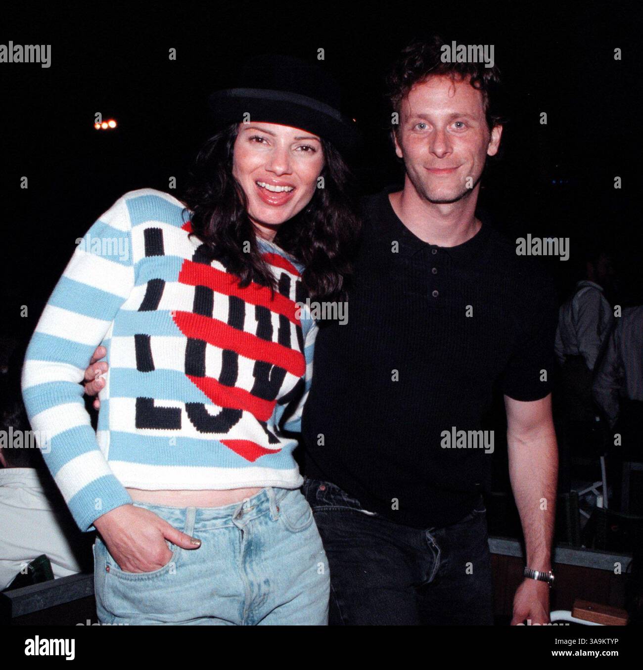 Jun 29, 1997; Los Angeles, CA, USA; actor FRAN DRESCHER & STEVEN WEBBER ...