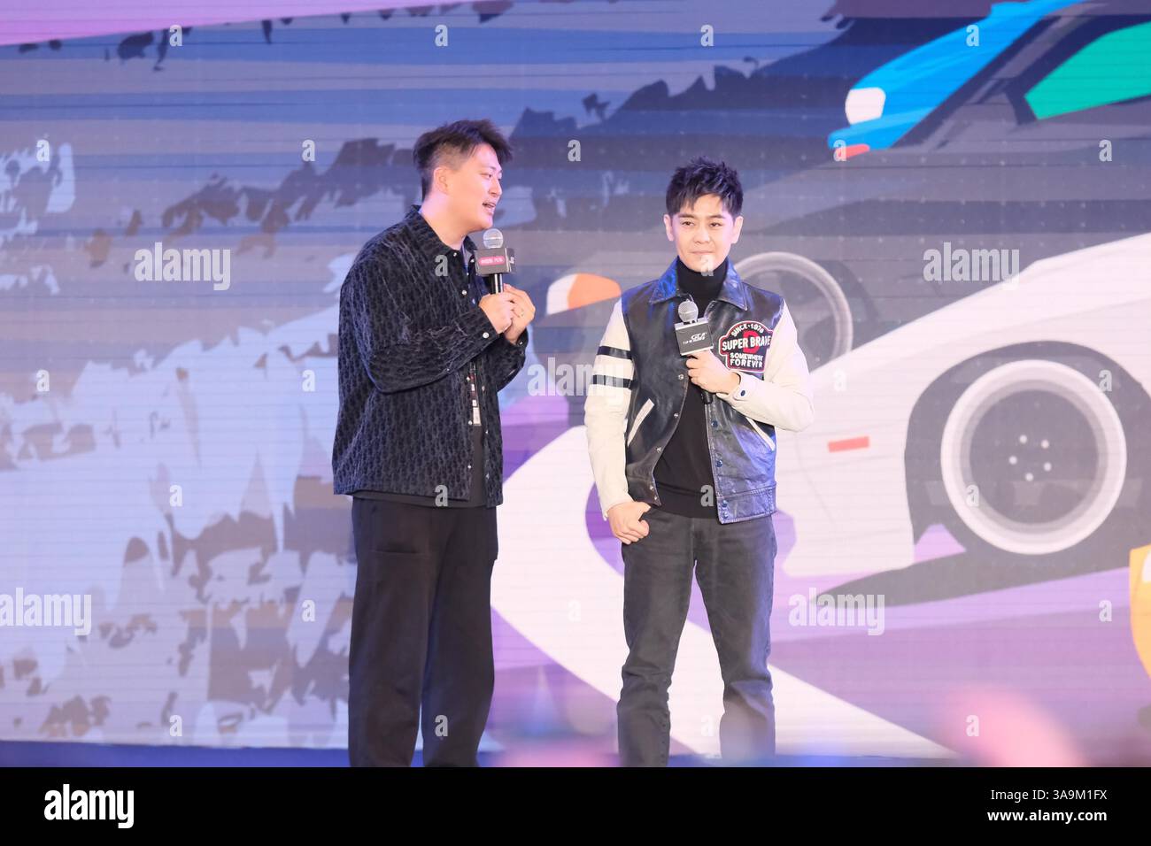 Taiwanese singer, actor, and race car driver Jimmy Lin attends an ...