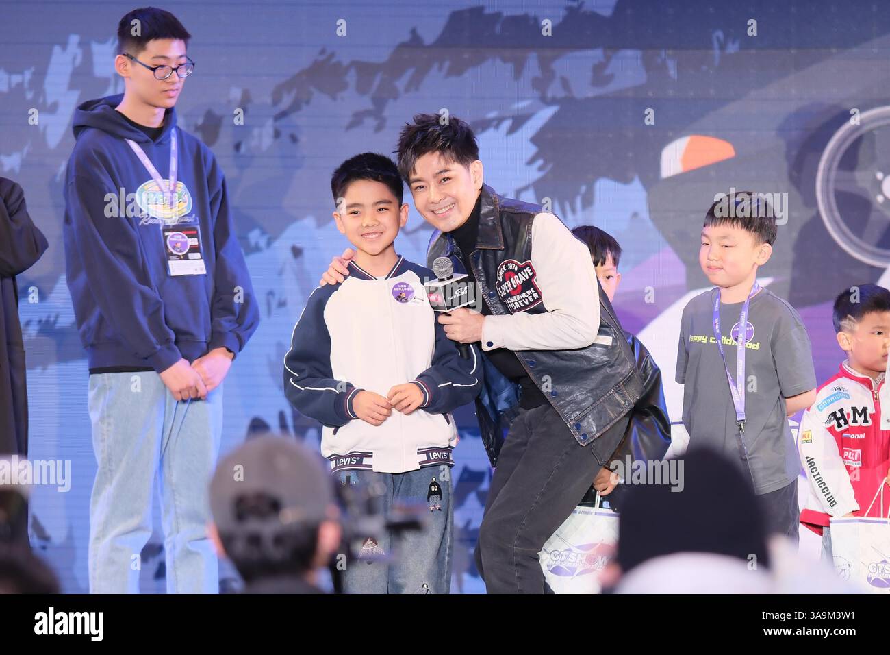 Taiwanese singer, actor, and race car driver Jimmy Lin attends an ...