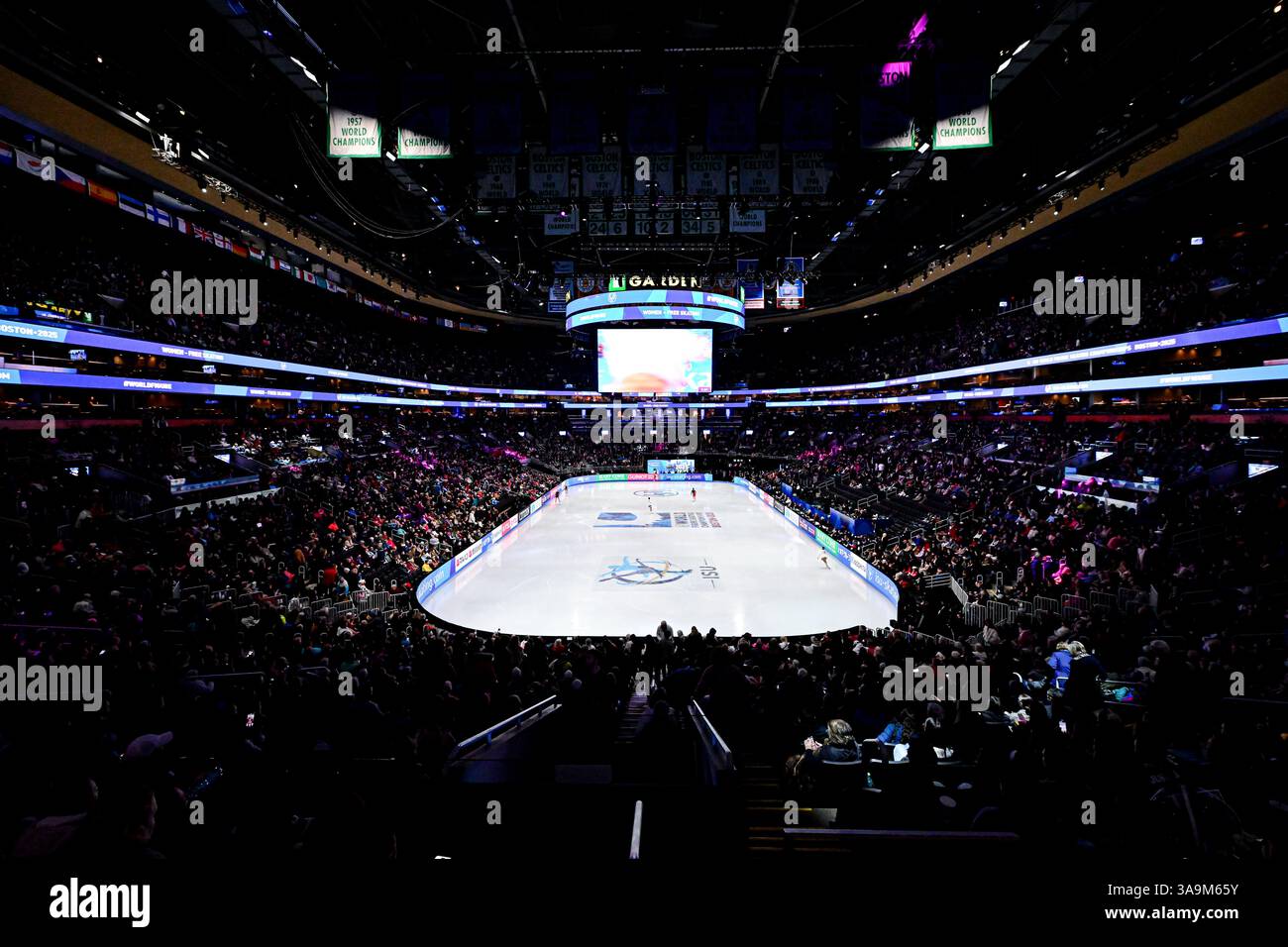 A general view inside the venue, during the ISU World Figure Skating ...