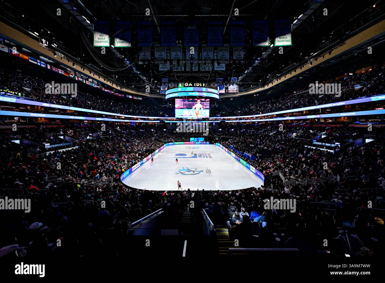 A general view inside the venue, during the ISU World Figure Skating ...
