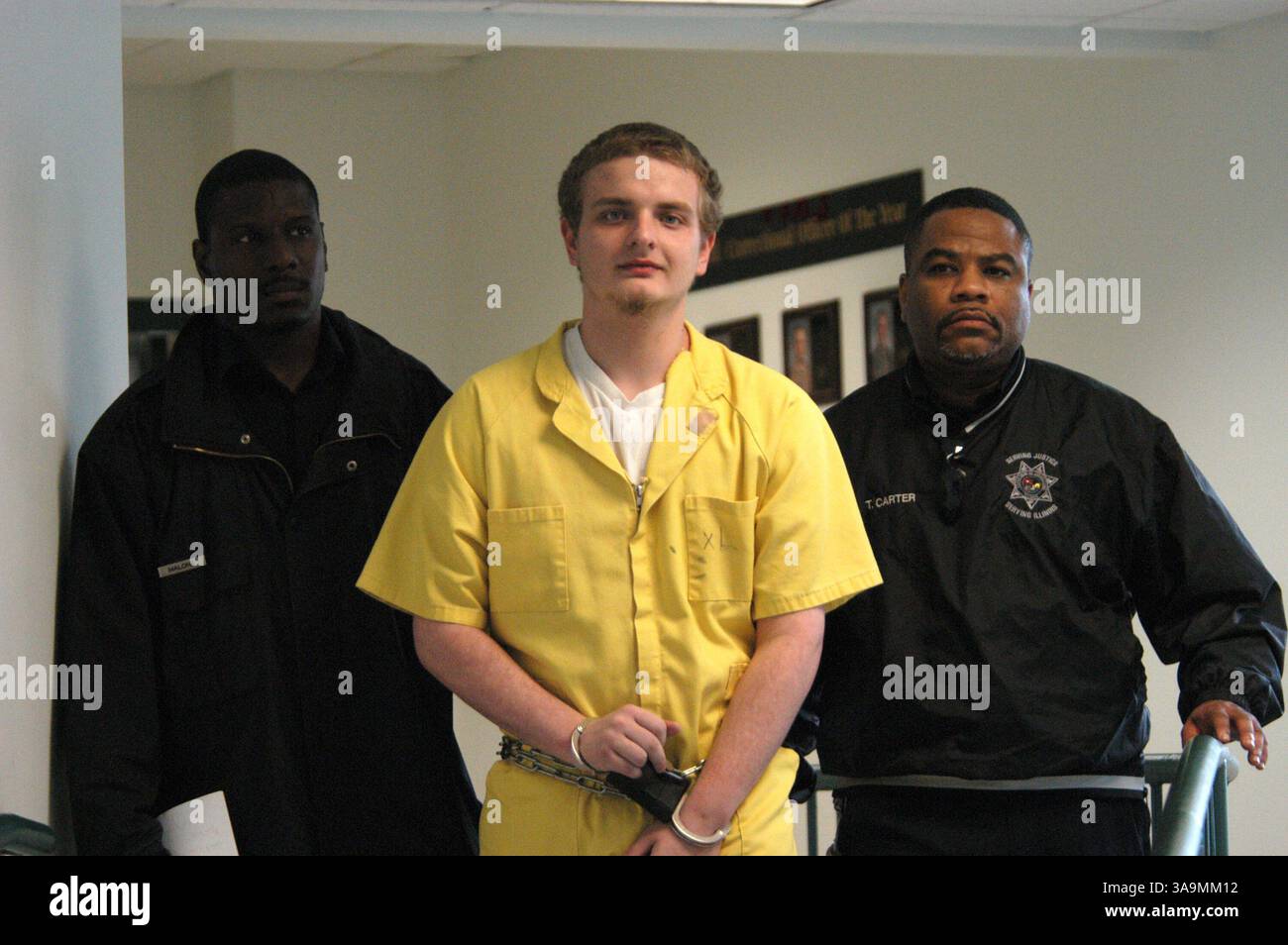 Sep 21, 2006 - Rock Island, IL, USA - CORY GREGORY is escorted from a ...