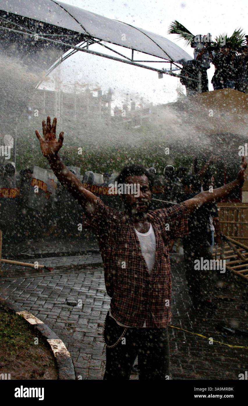 Feb 27, 2006; Jakarta, INDONESIA; On Feb. 23, 2006, several Papua ...