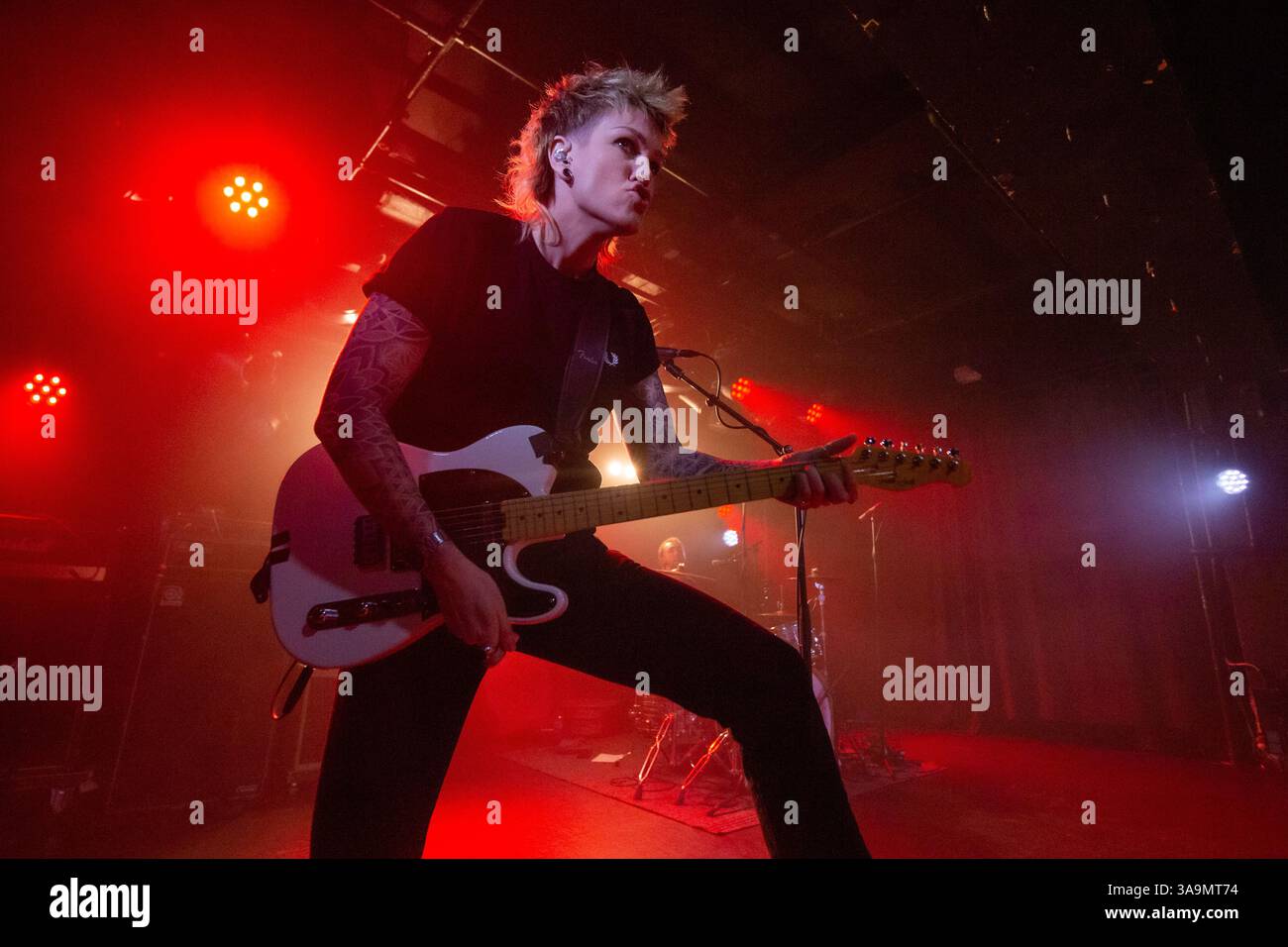 Oslo, Norway. 30th, March 2025. The English punk-rock band The Meffs ...