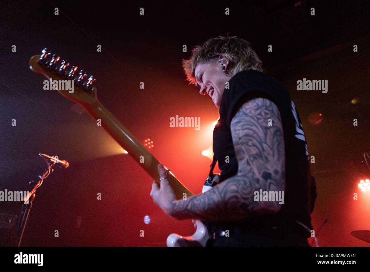 Oslo, Norway. 30th, March 2025. The English punk-rock band The Meffs ...