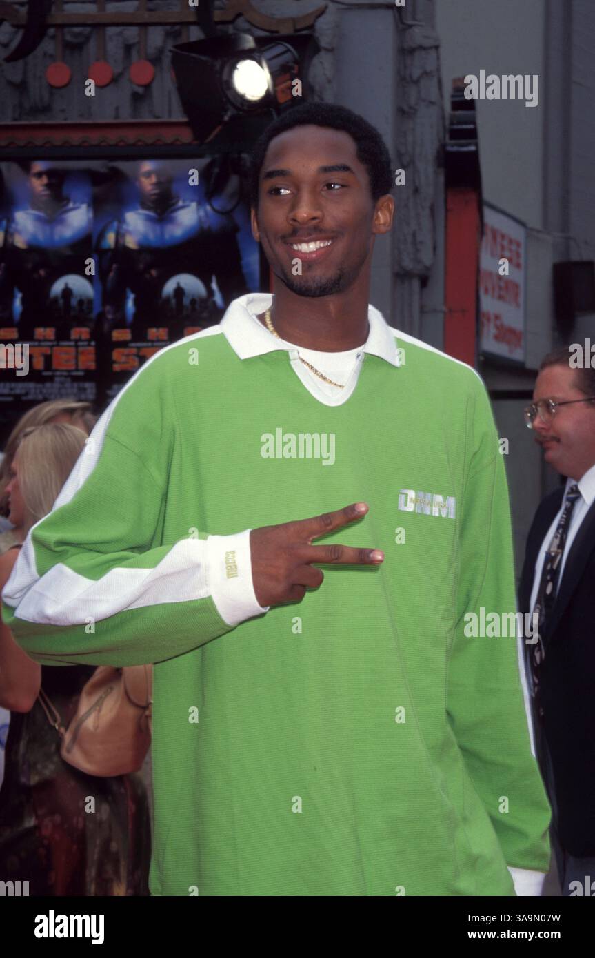 Aug 09, 1997; Hollywood, CA, USA; Basketball star KOBE BRYANT at the ...