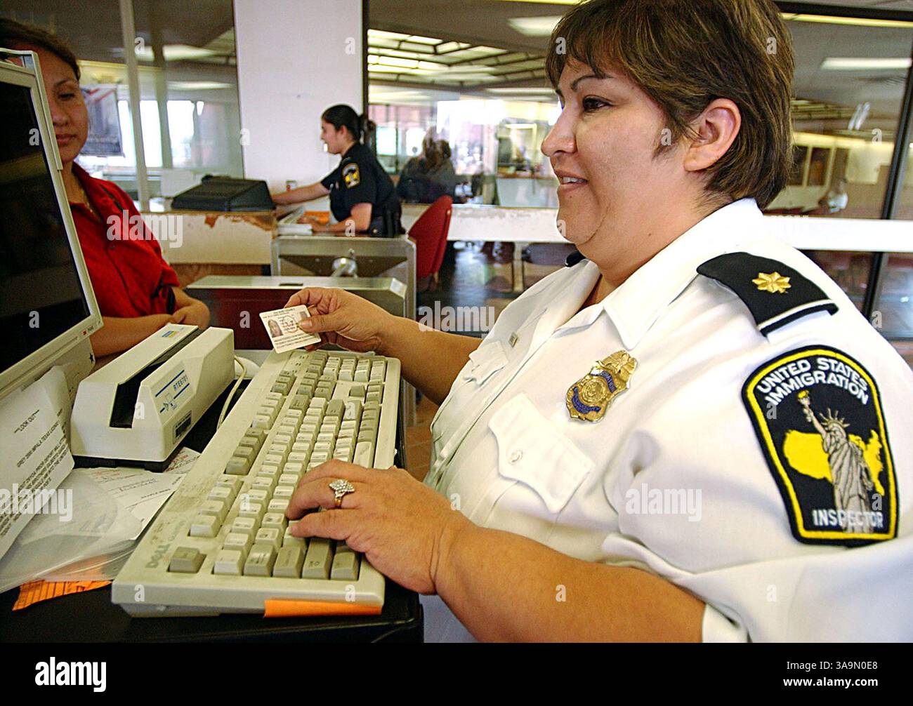 Oct 01, 2002; Brownsville, TX, USA; Immigration and Naturalization ...