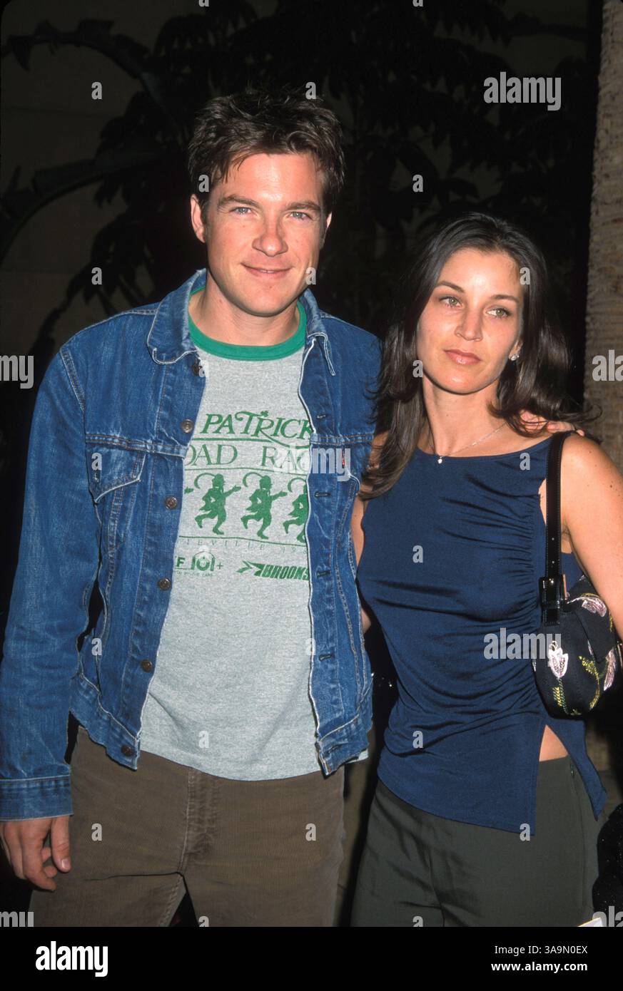 Oct 16, 2000; Hollywood, CA, USA; Actor JASON BATEMAN and wife actress ...