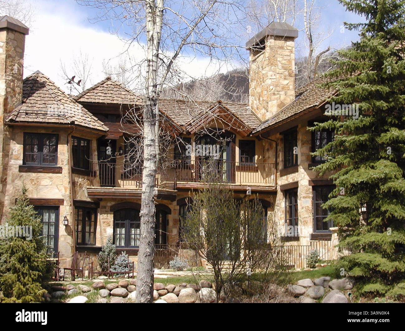 Aug 01, 2004; Aspen, CO, USA; The Oklahoma Flats Rd, Aspen Home of Kenneth Lee 'Ken' Lay (April ...