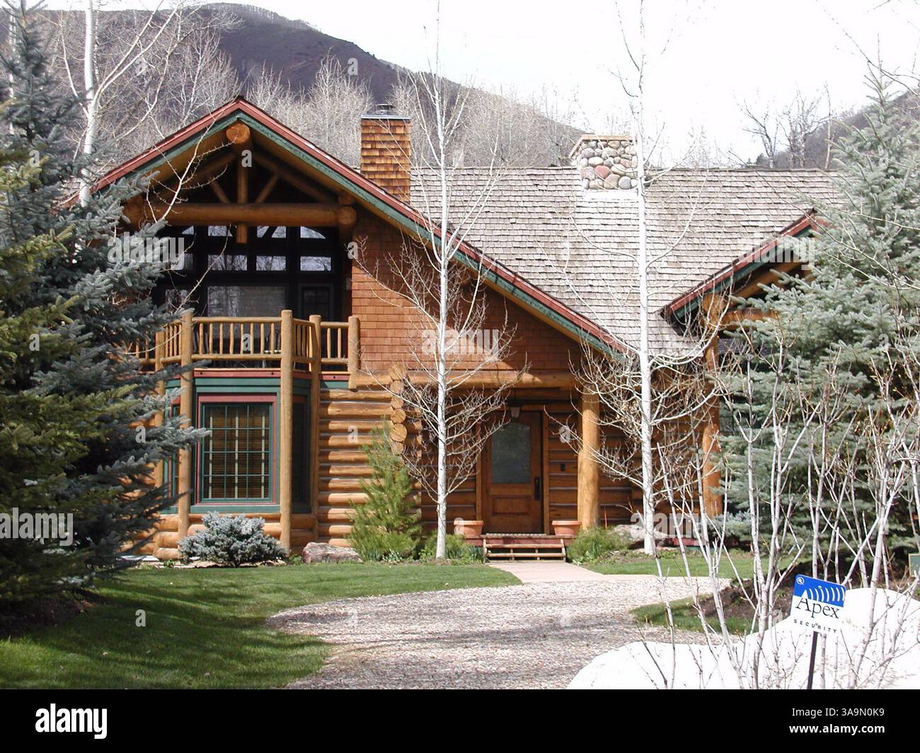 Aug 01, 2004; Aspen, CO, USA; The Oklahoma Flats Rd, Aspen Home of Kenneth Lee 'Ken' Lay (April ...