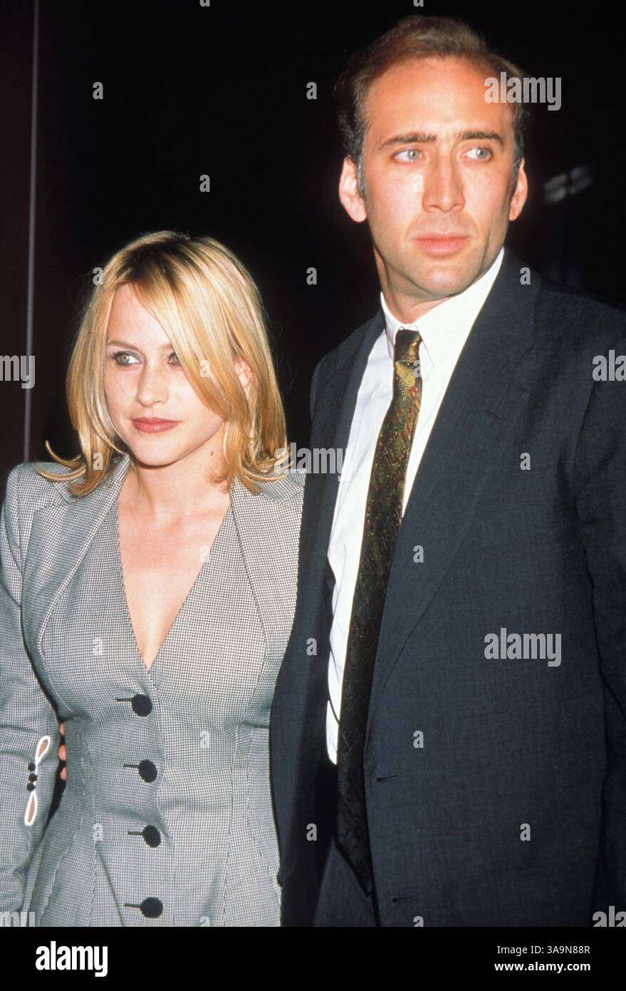 Aug 22, 1995; Los Angeles, CA, USA; Actress PATRICIA ARQUETTE and actor ...
