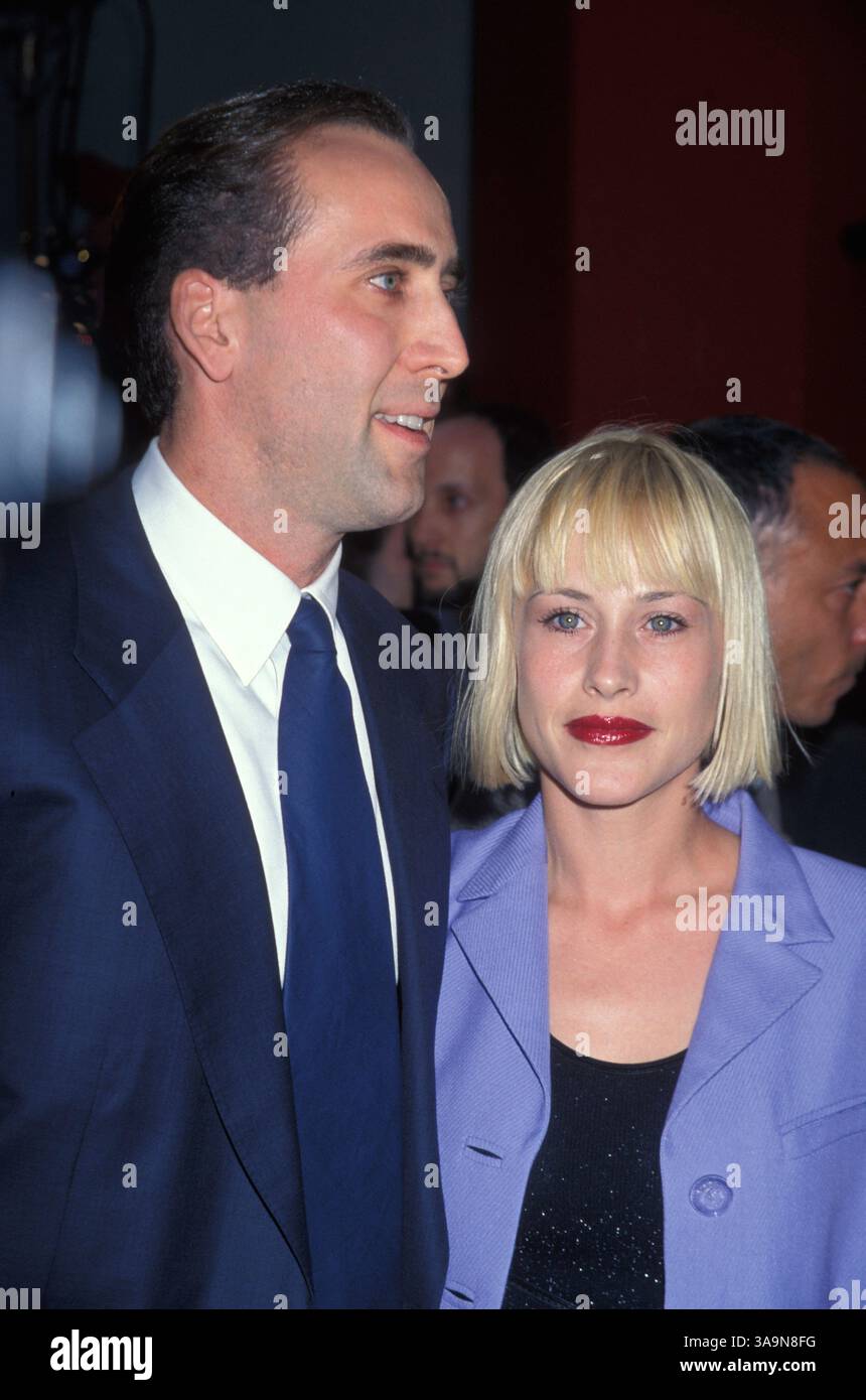 Jun 18, 1997; Hollywood, CA, USA; Actress PATRICIA ARQUETTE and actor ...