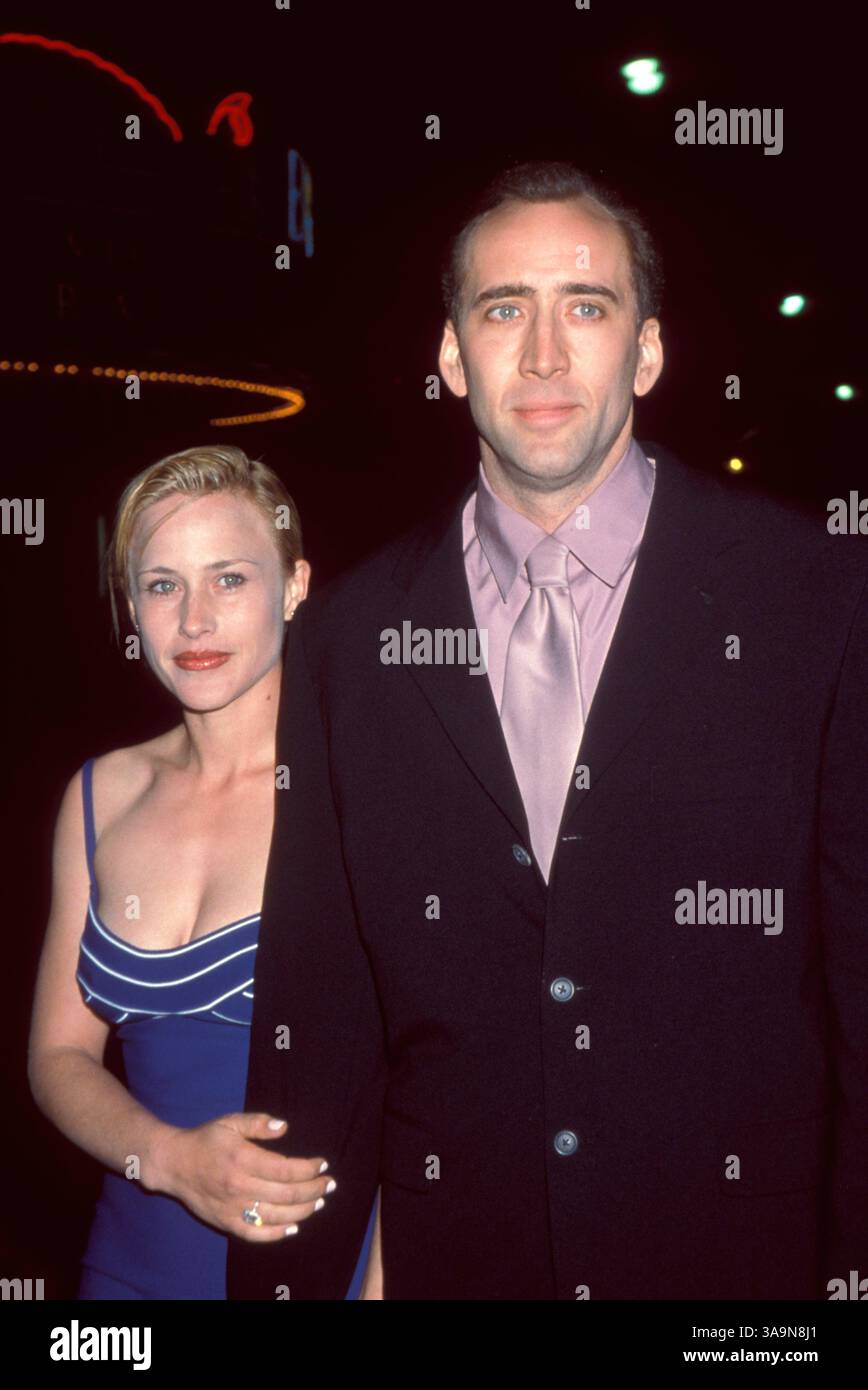 Apr 08, 1998; Los Angeles, CA, USA; Actress PATRICIA ARQUETTE and actor ...