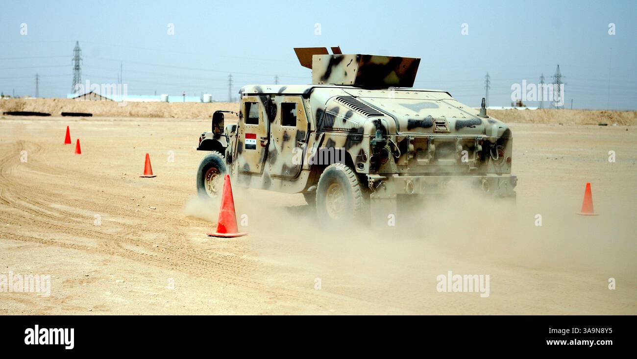 Jun 17, 2006; Camp Al Qa'im, Al Anbar, IRAQ; The Iraqi Army's 3rd ...